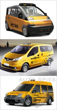New York City Announces Taxi Design Finalists - AutoSpies Auto News