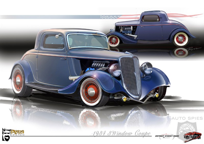 SEMA Show: 1934 Ford Hot Rod receives twin-turbo EcoBoost engine ...