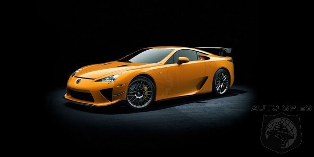 Lexus plans to build 50 units of the LFA Nurburgring Track Edition ...